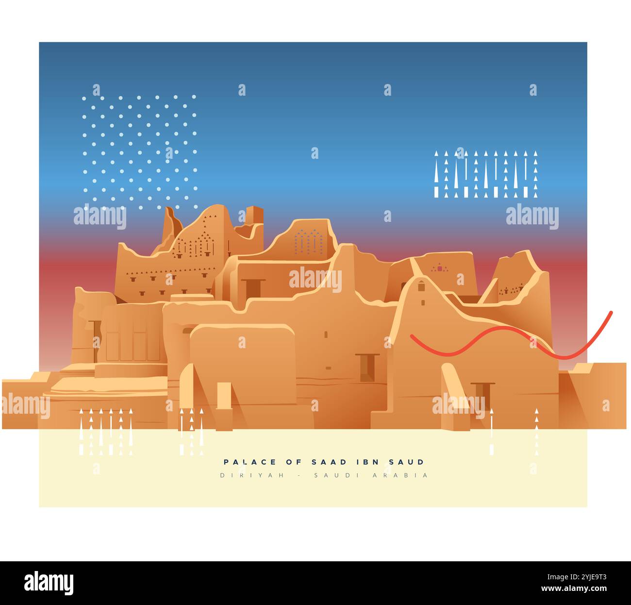 Saudi arabia turaif Stock Vector Images - Alamy