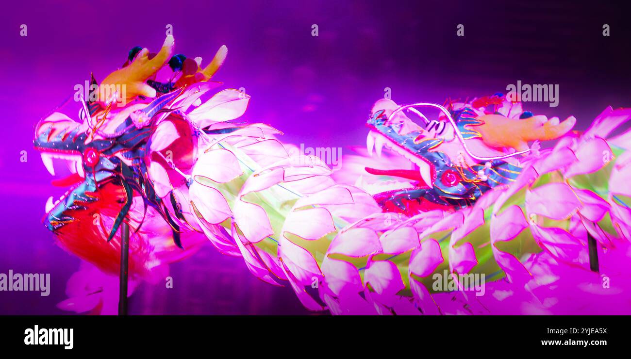 Dragon dance puppet hi-res stock photography and images - Alamy