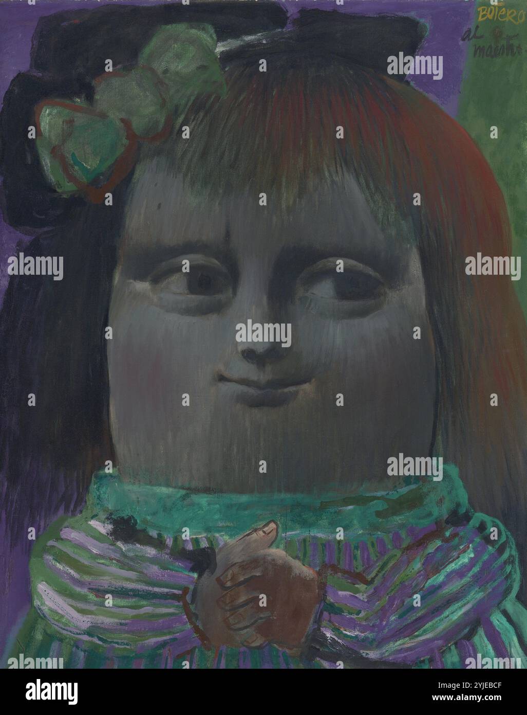 Fernando botero mona lisa hi-res stock photography and images - Alamy