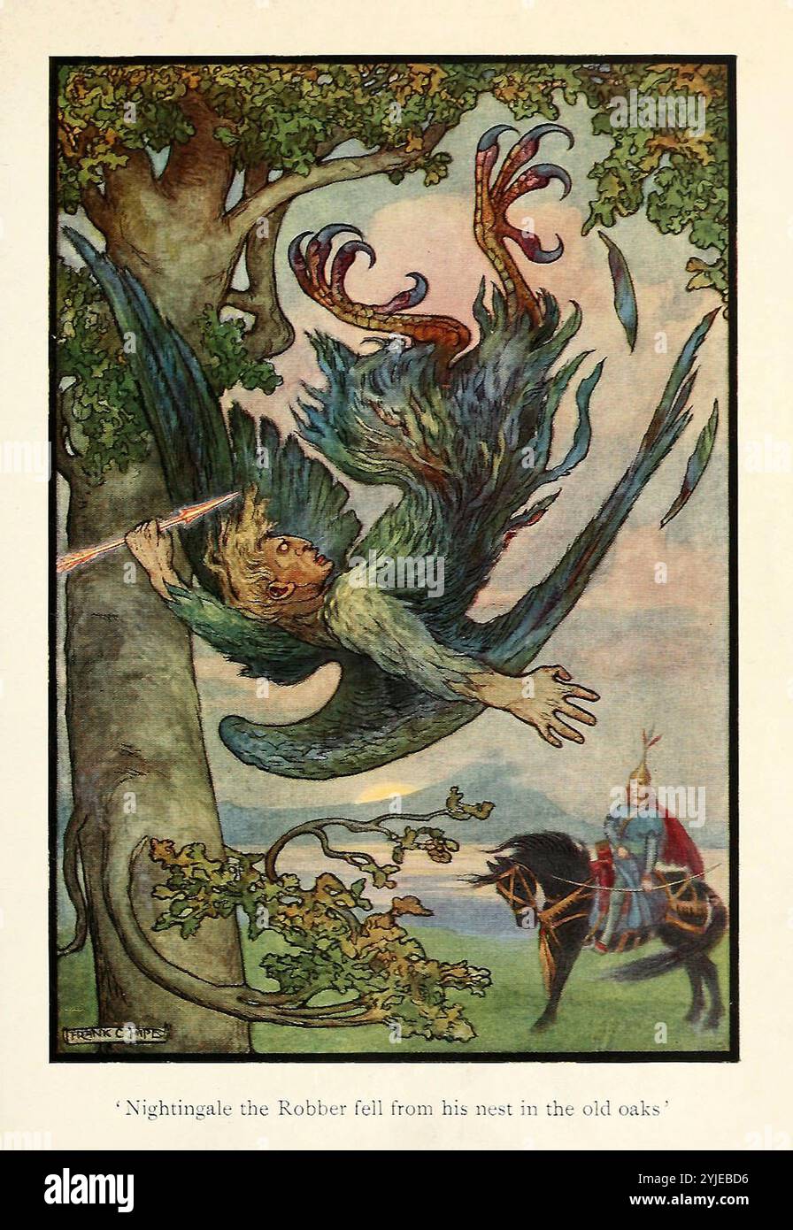Illustration for the Fairy tale Nightingale the Robber. Museum: PRIVATE ...