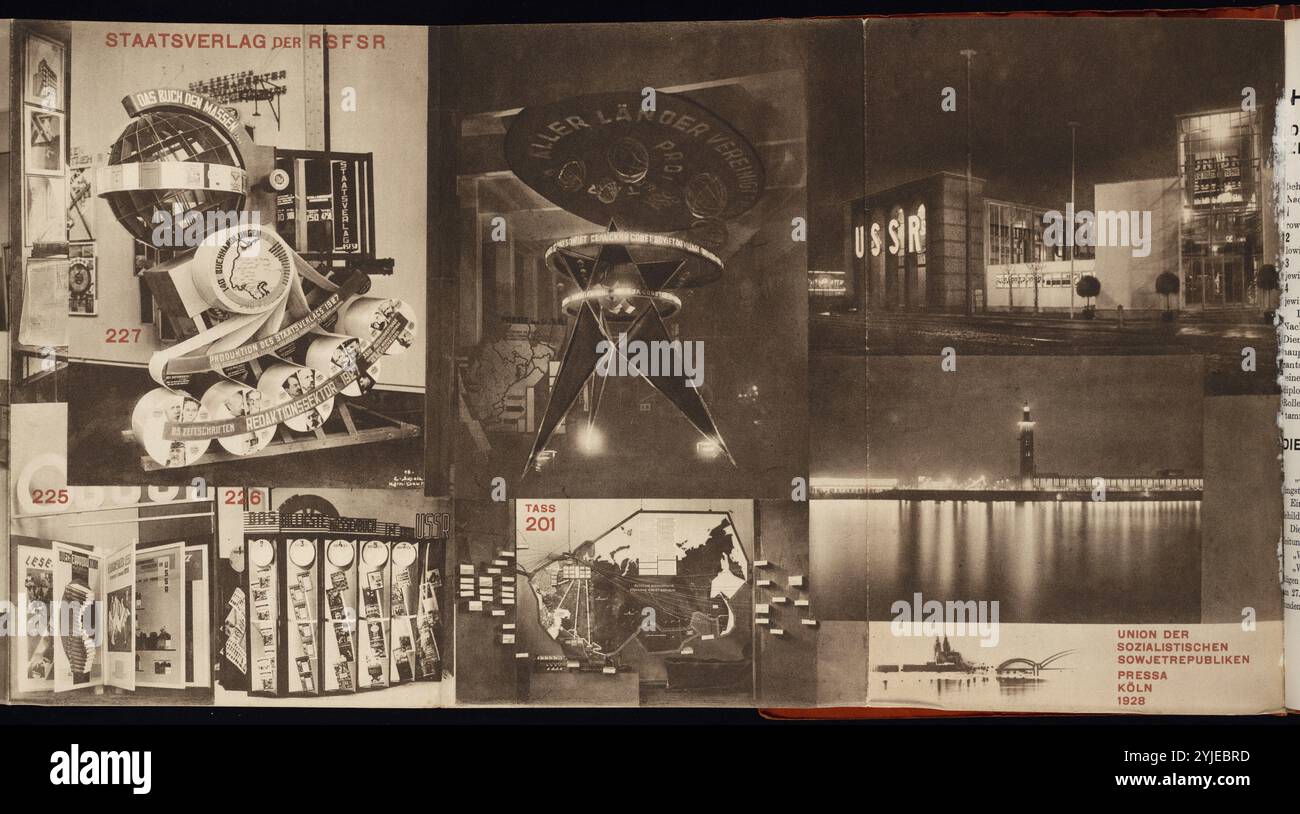 USSR. Catalogue of the Soviet pavilion at the International Press ...