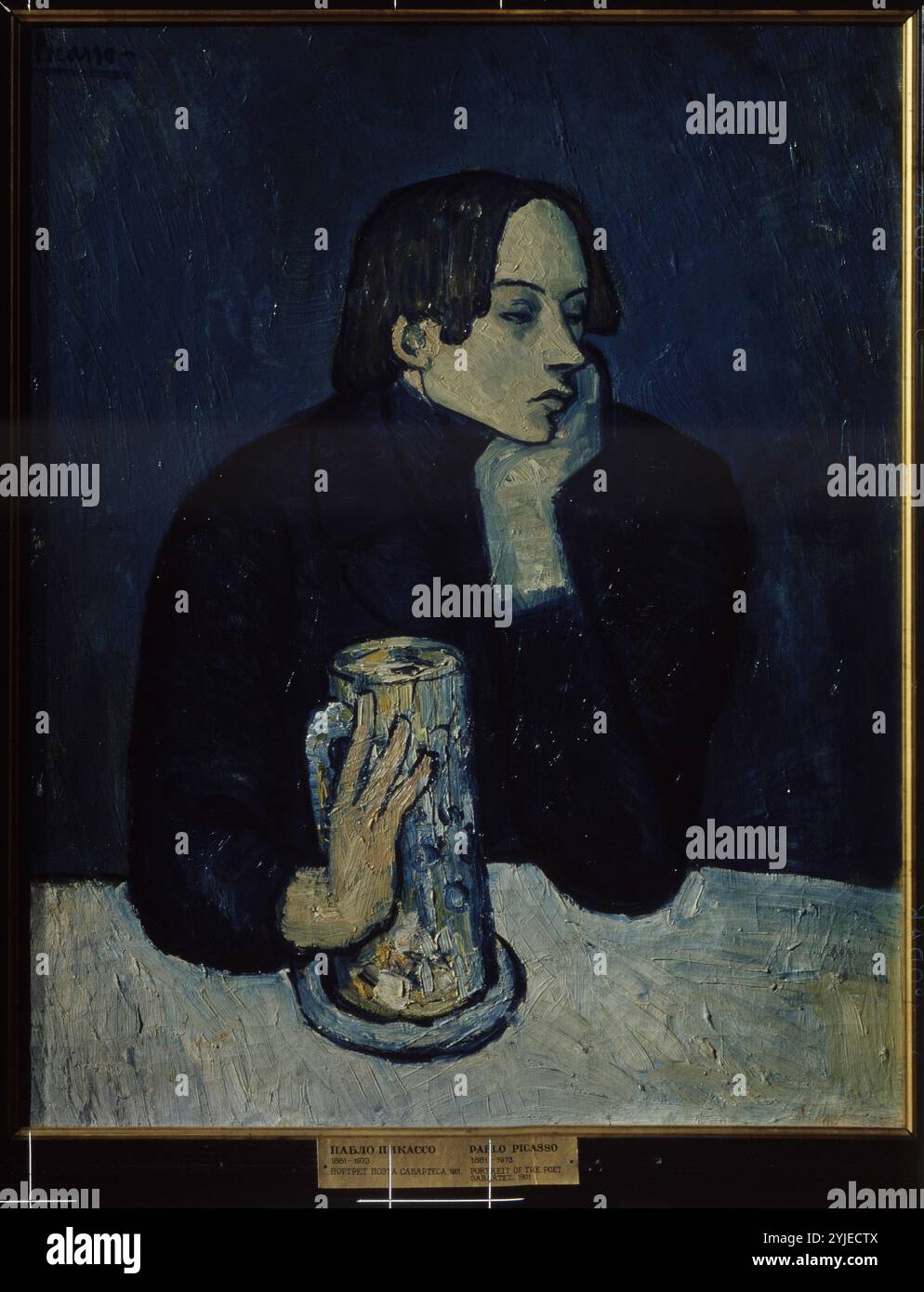 Portrait of the poet Jaime Sabartés (1881-1968). Museum: State A ...