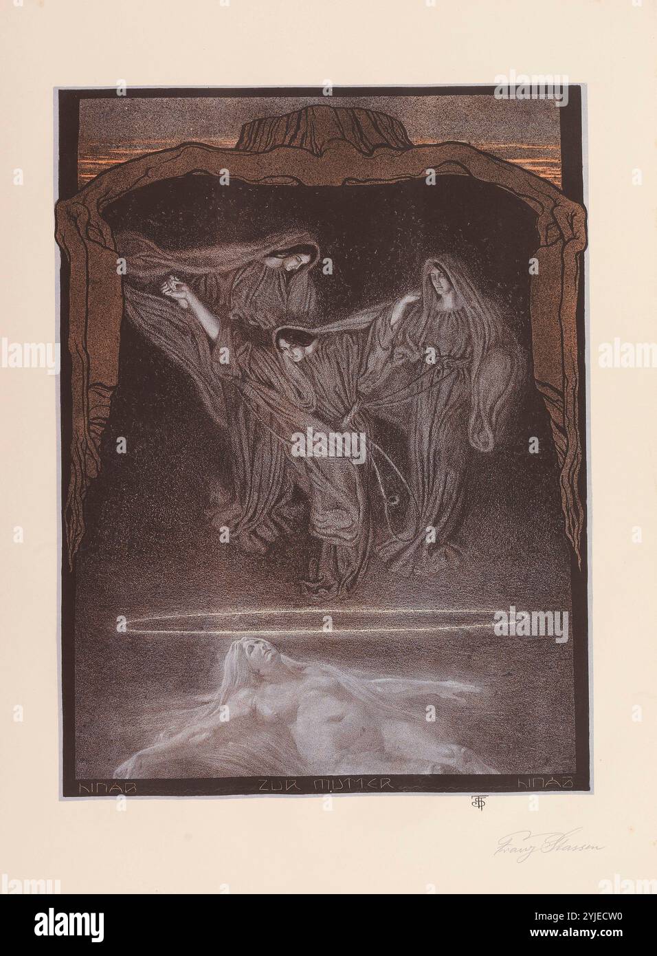 Der Ring des Nibelungen. Museum: PRIVATE COLLECTION. Author: FRANZ ...