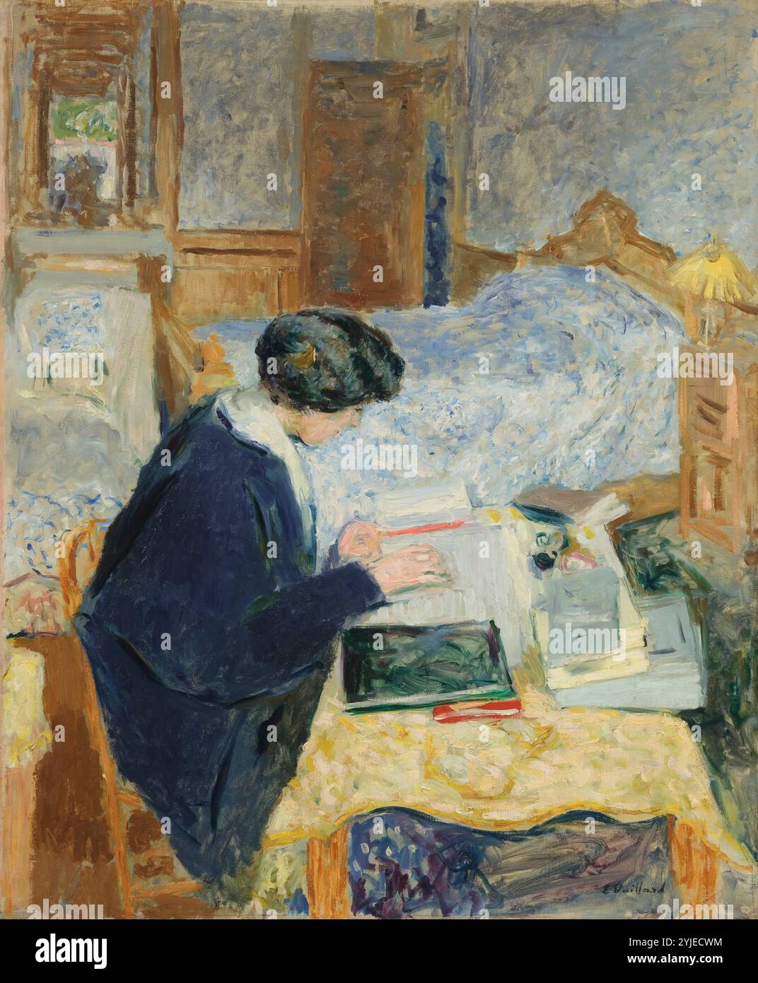 Lucy Hessel Reading (Lucy Hessel lisant). Museum: Jewish Museum, New ...