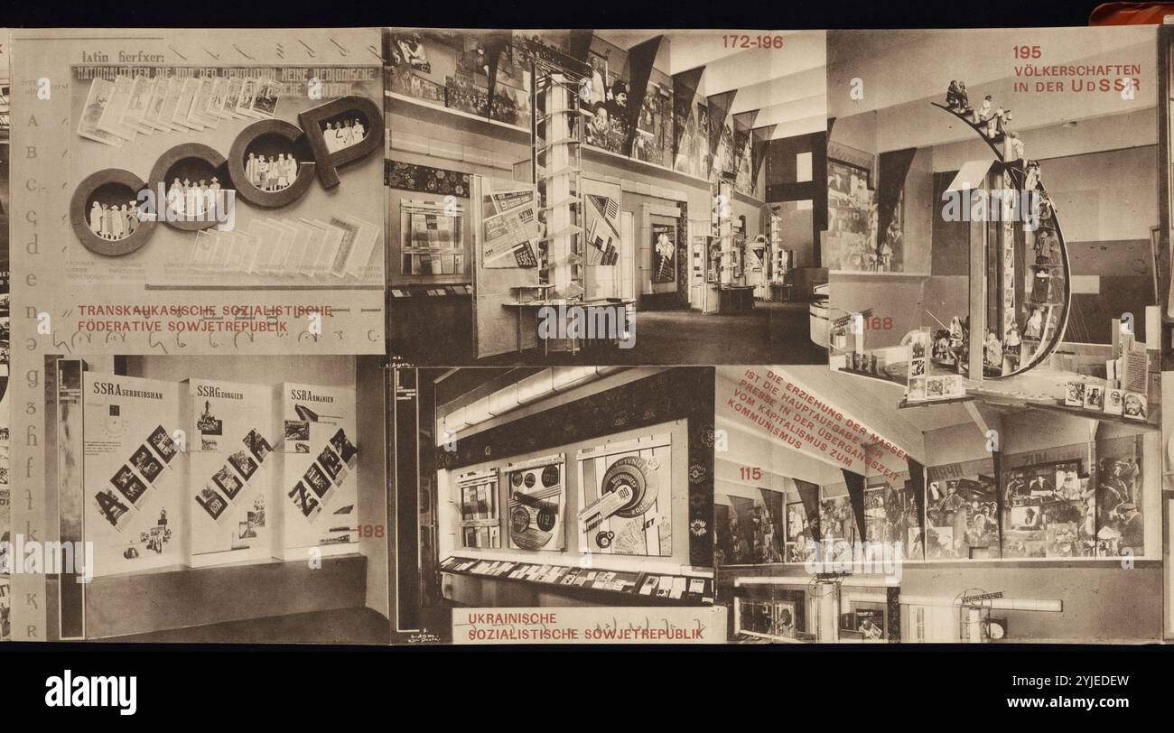 USSR. Catalogue of the Soviet pavilion at the International Press ...