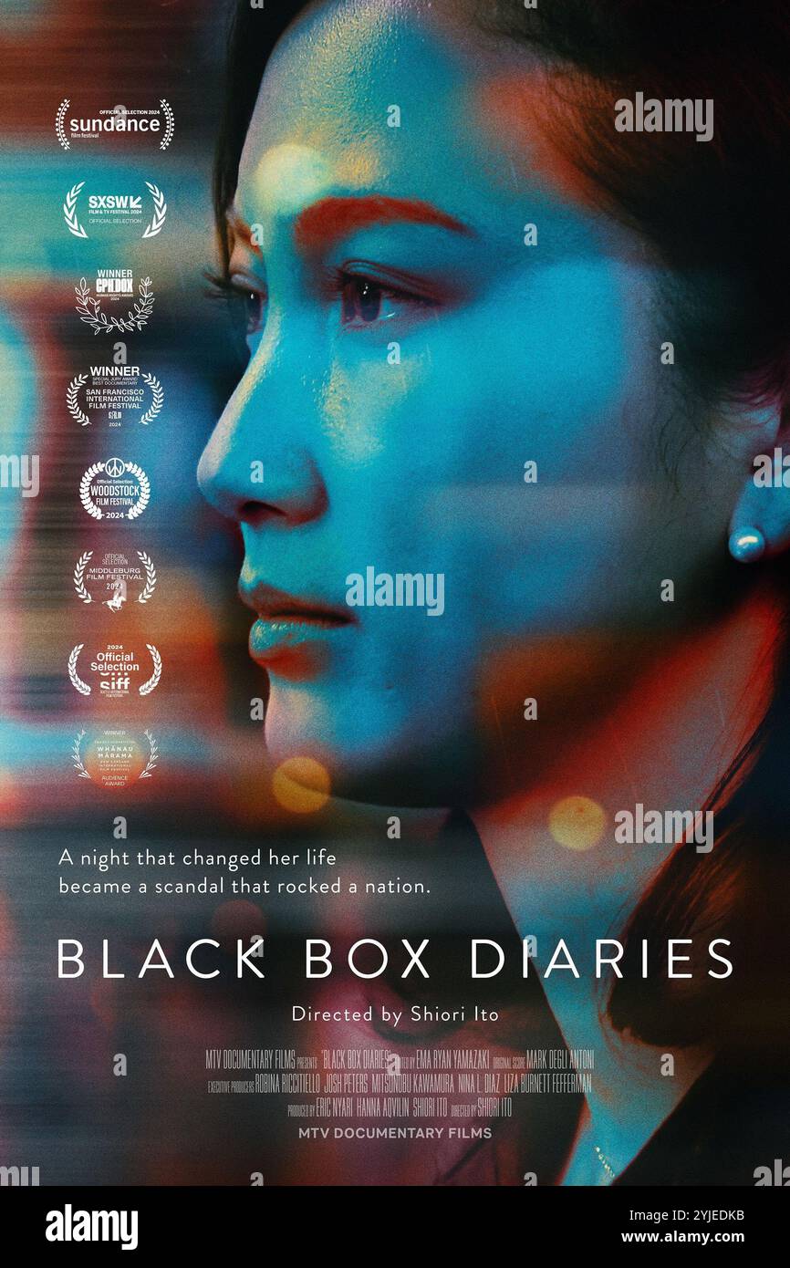 BLACK BOX DIARIES, poster, Shiori Ito, 2024. © Paramount+ /Courtesy ...