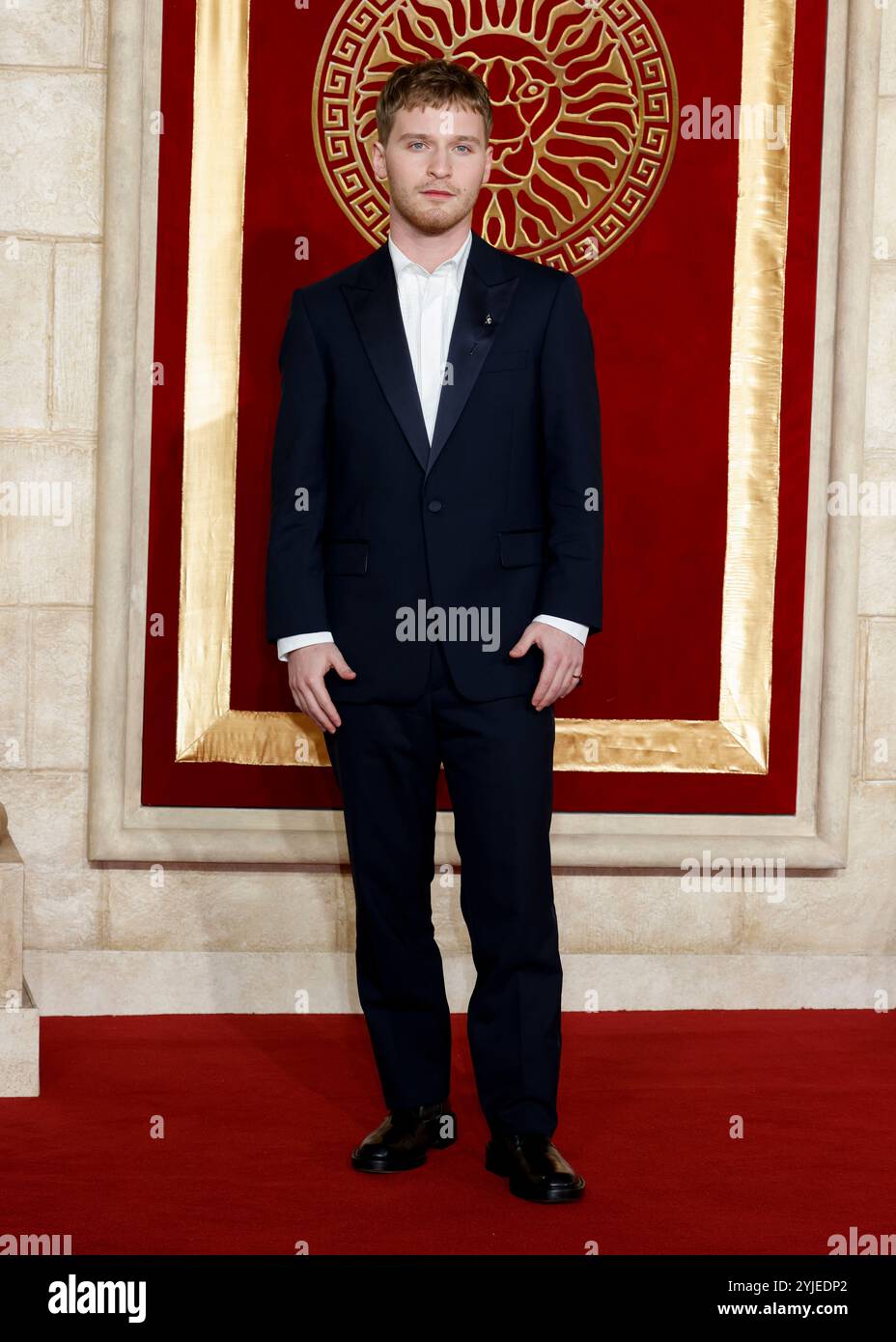 Fred Hechinger attends the Gladiator II The Royal Film Performance and ...