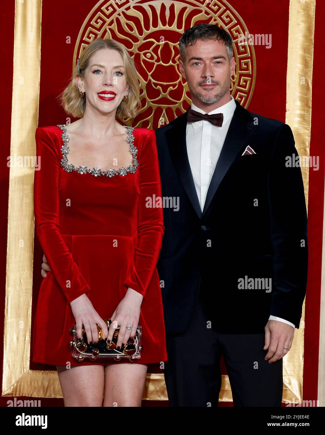 Katherine Ryan and Bobby Kootstra attend the Gladiator II The Royal ...