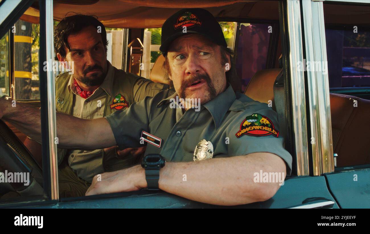 THE INVISIBLE RAPTOR, from left: Mike Capes, David Shackelford, 2023. © Well Go USA ...