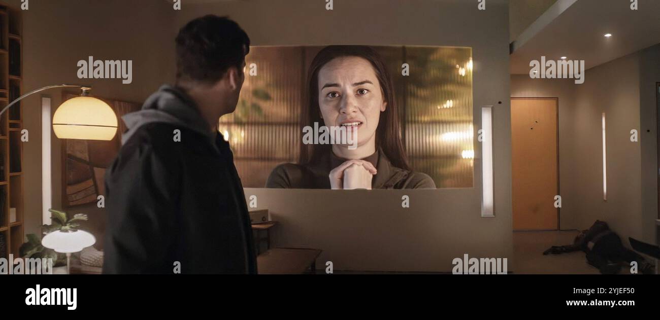 LEVELS, from left: Peter Mooney, Cara Gee, 2024. © RLJ Entertainment ...