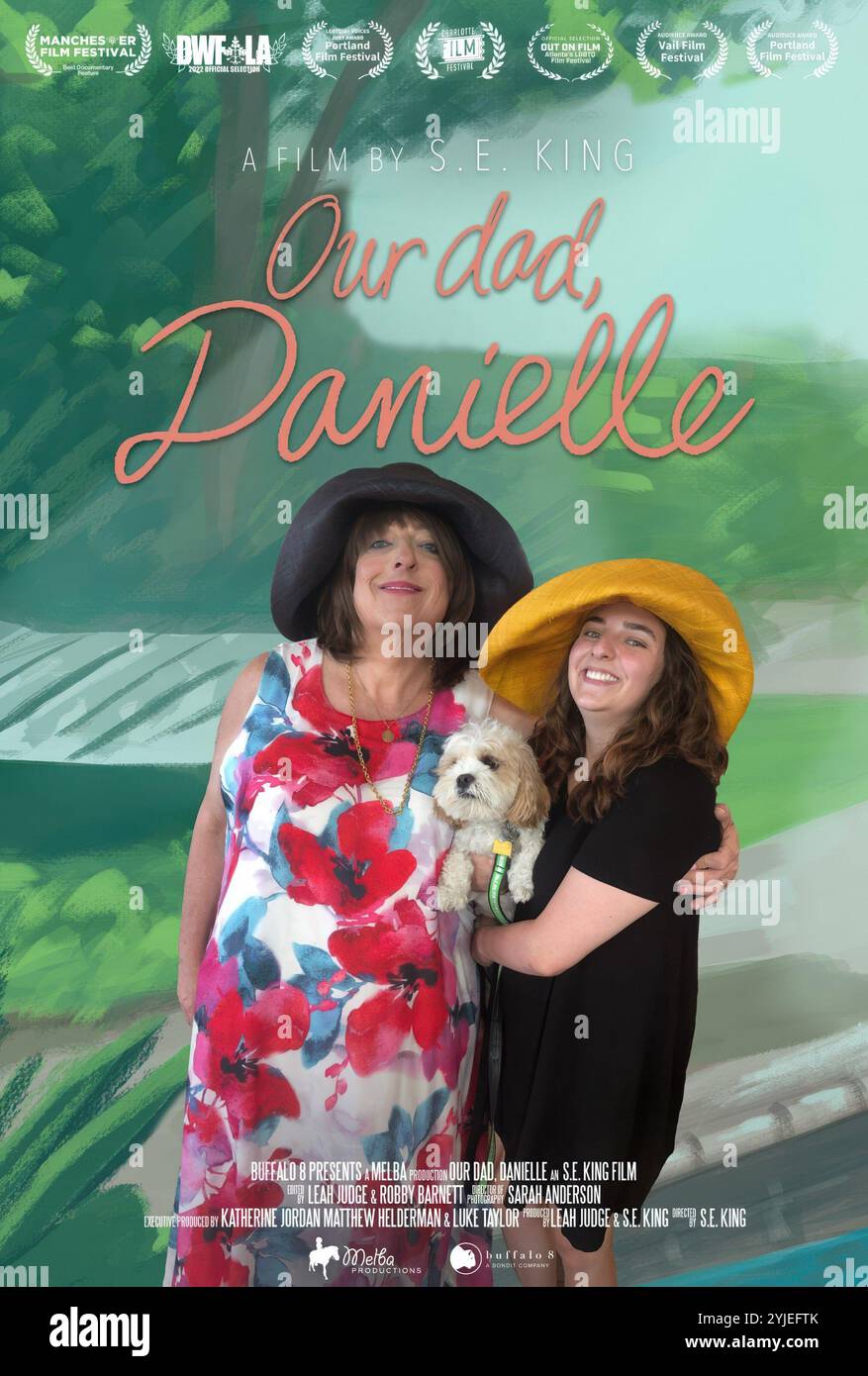 OUR DAD, DANIELLE, US poster, from left: Danielle Joy Healey, Sarah Healey, 2024. © Buffalo 8 ...