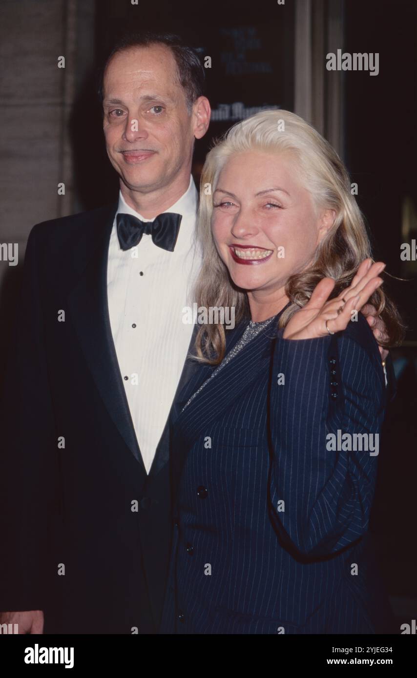 John Waters and Deborah "Debbie" Harry attend the premiere of "All ...