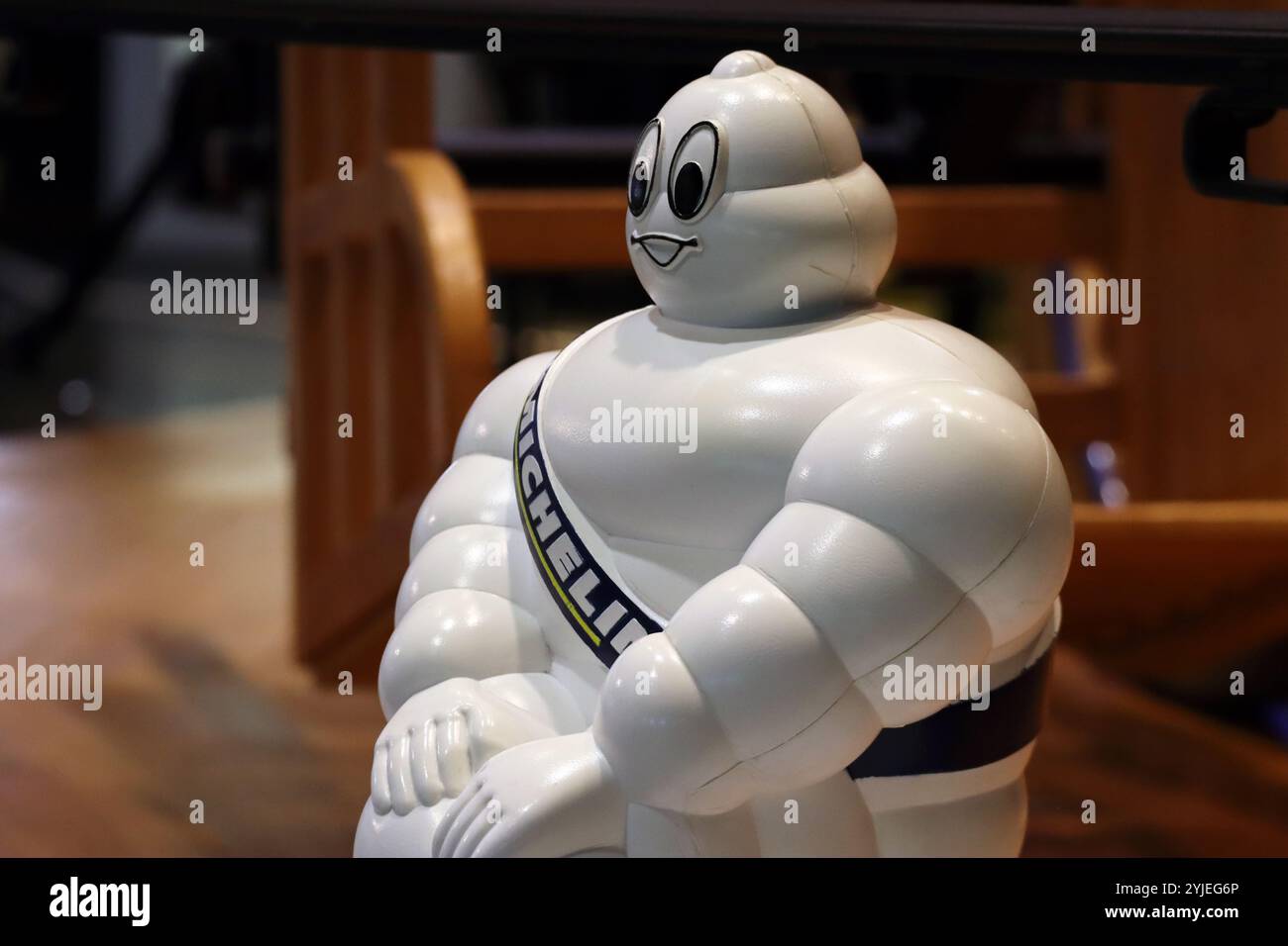 Clermont-Ferrand, France - 02.07.2022: Bibendum, Michelin Man, the ...