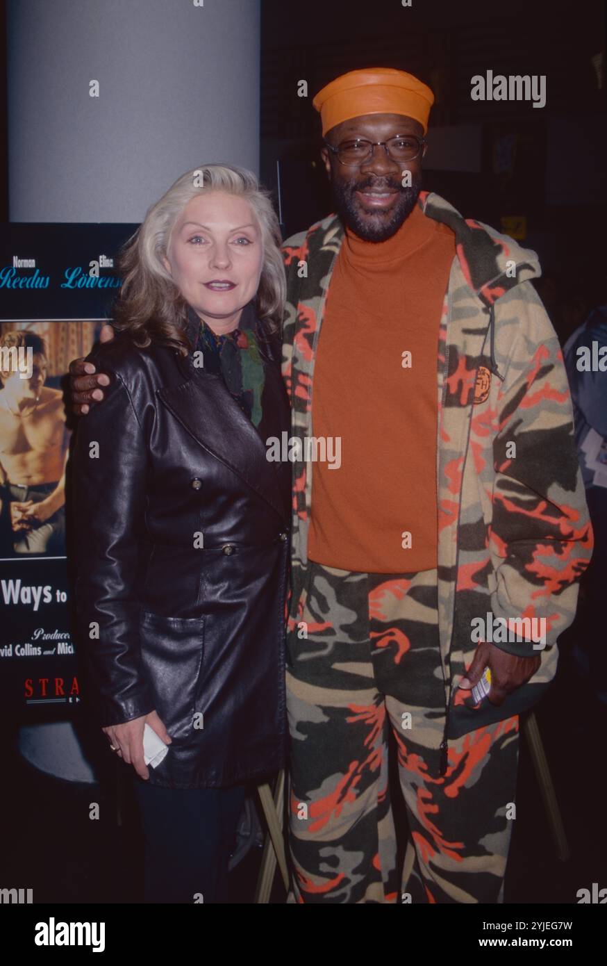 Deborah "Debbie" Harry and Isaac Hayes attend the premiere of "Six Ways ...