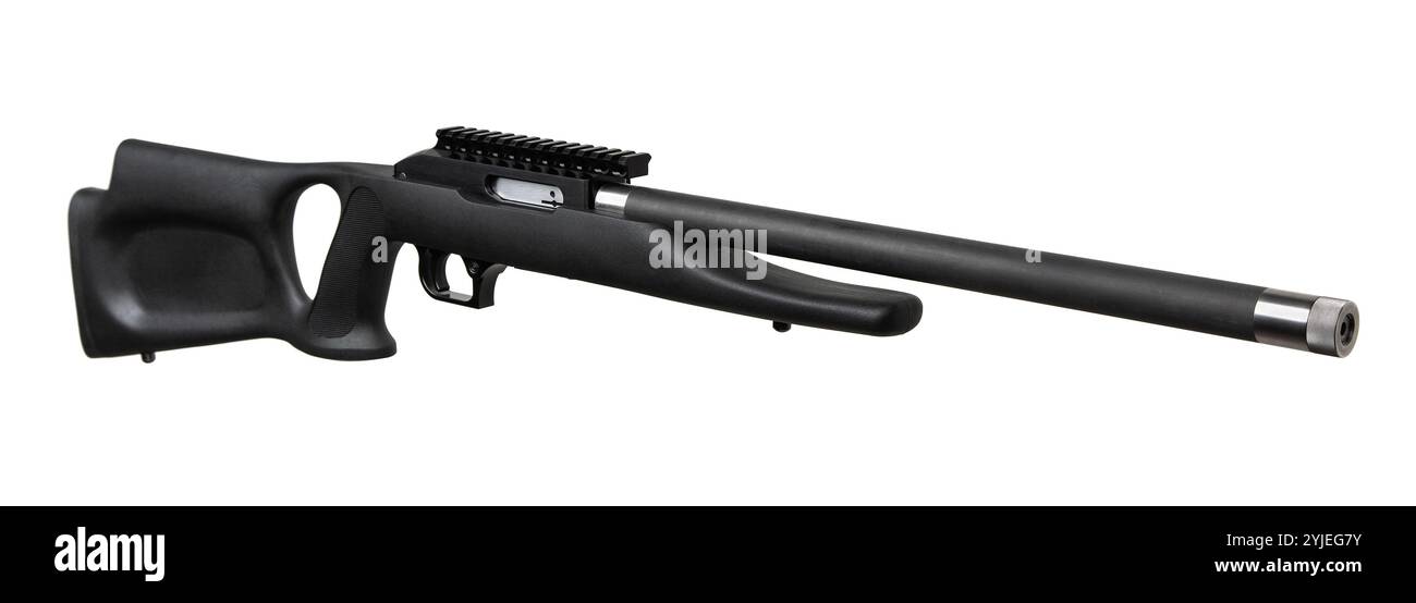 Modern semi-automatic small-caliber .22lr rifle. Sports carabiner .22lr ...