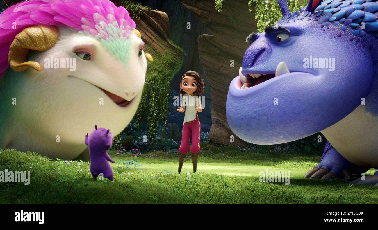 SPELLBOUND, from left: Queen Ellsmere (voice: Nicole Kidman), back to ...