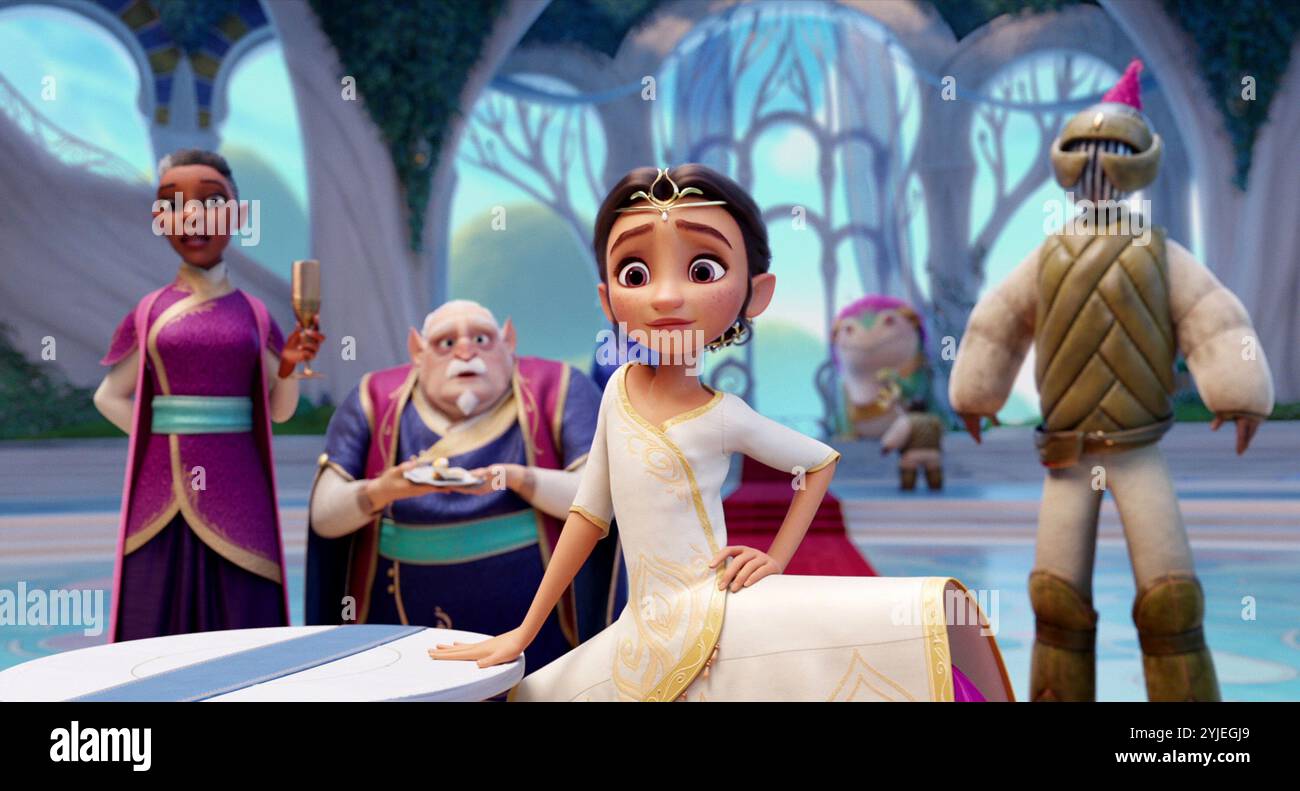 SPELLBOUND, left: Nazara (voice: Jenifer Lewis), center left: Bolinar ...