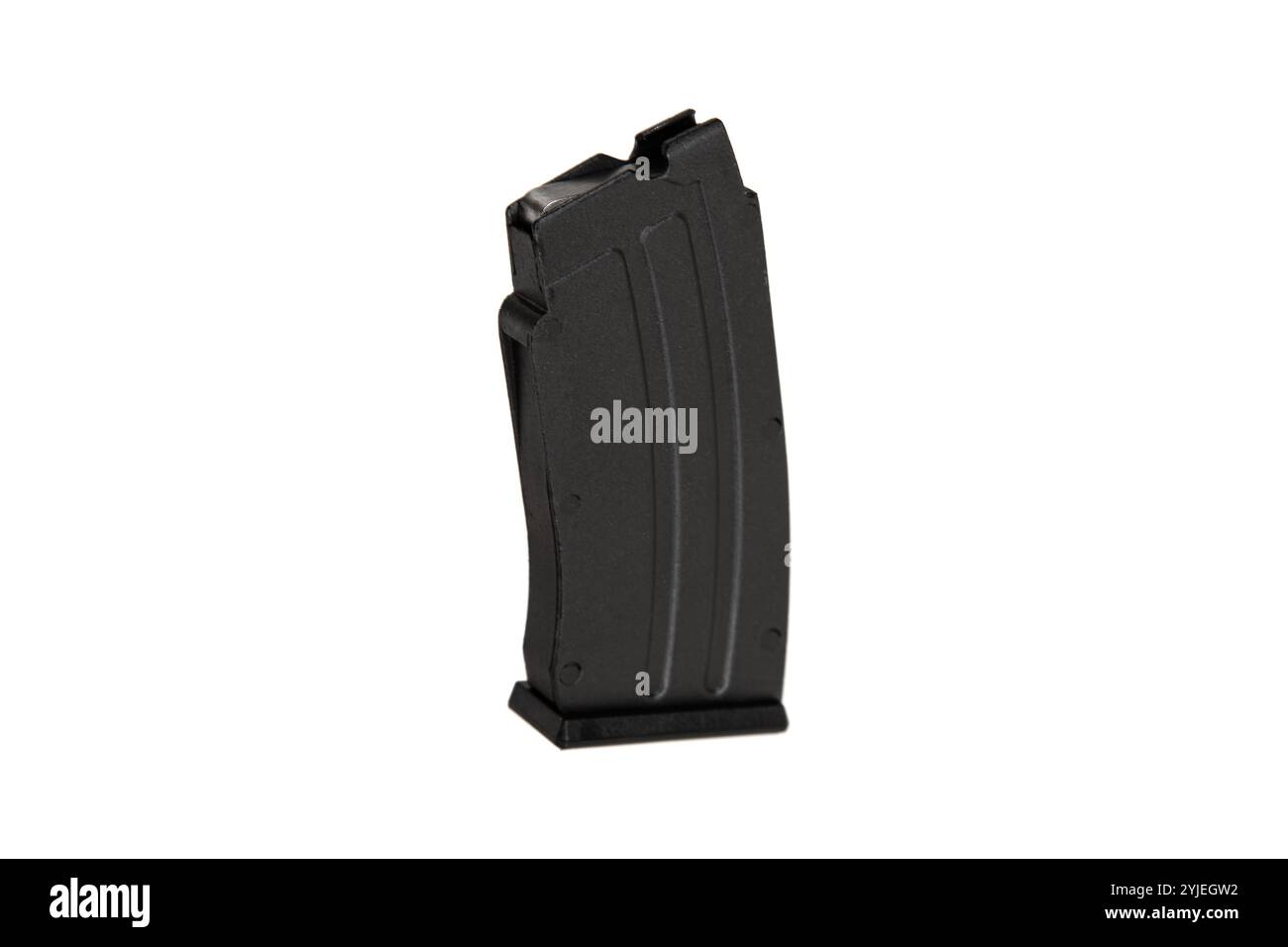 .22lr rifle magazine isolated on white background Stock Photo - Alamy