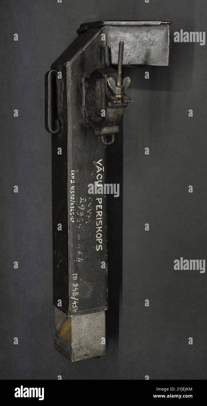 World War I (1914-1918). German Army trench periscope. Latvian War ...