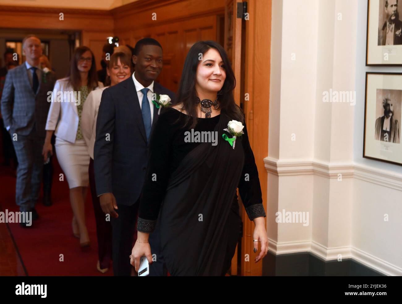 Victoria, Canada. 13th Nov, 2024. MLA for Burnaby East Rohini Arora ...