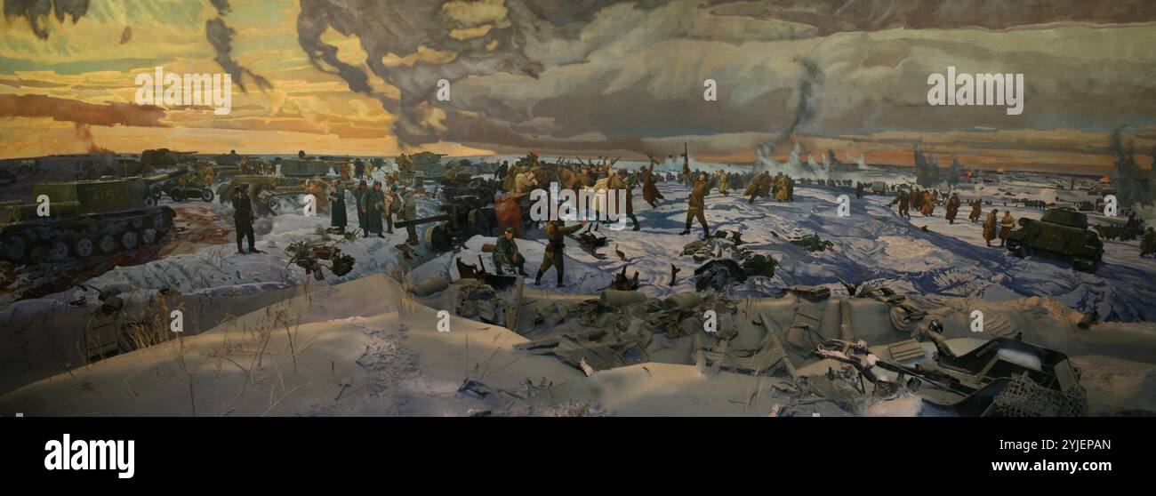 The Battle of Stalingrad (Detail). Museum: Museum of the Great ...