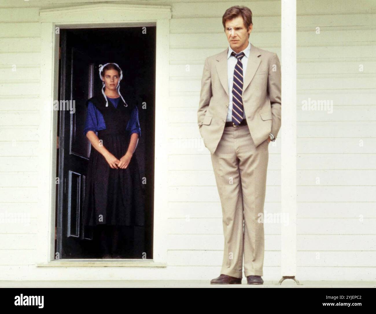 WITNESS 1985 Paramount Pictures film with Harrison Ford as Detective ...