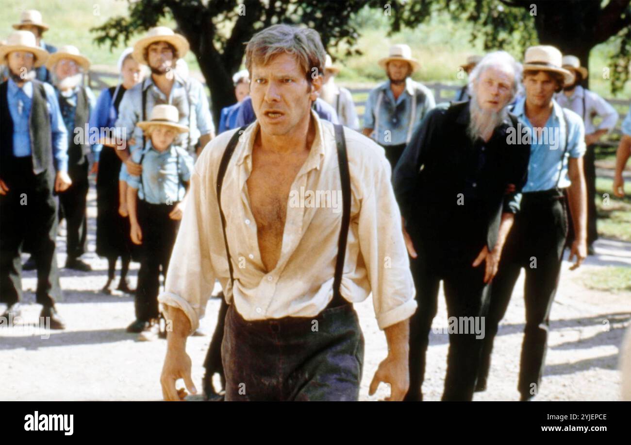 WITNESS 1985 Paramount Pictures film with Harrison Ford as Detective ...