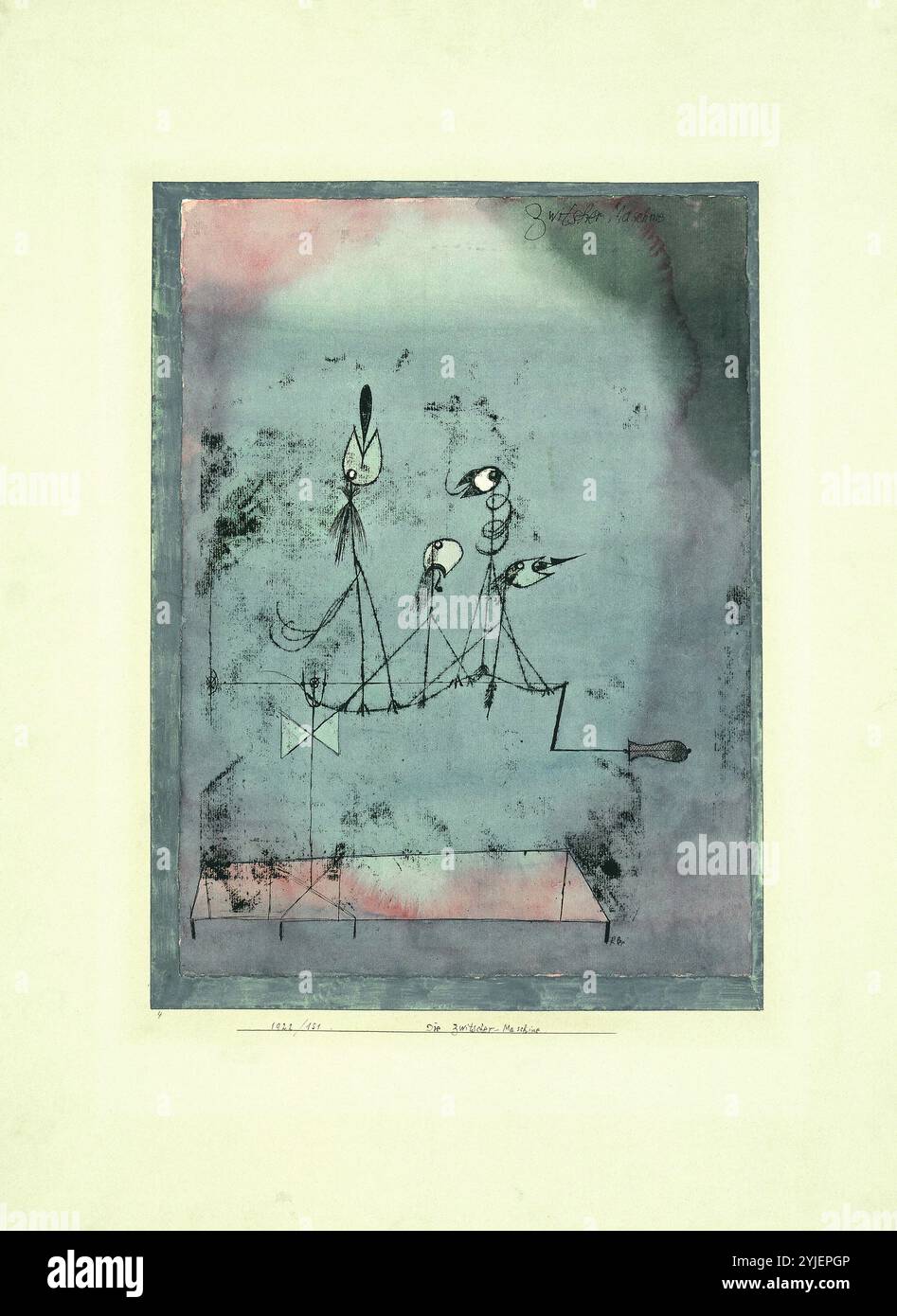 Twittering Machine. Museum: © Museum of Modern Art, New York. Author ...