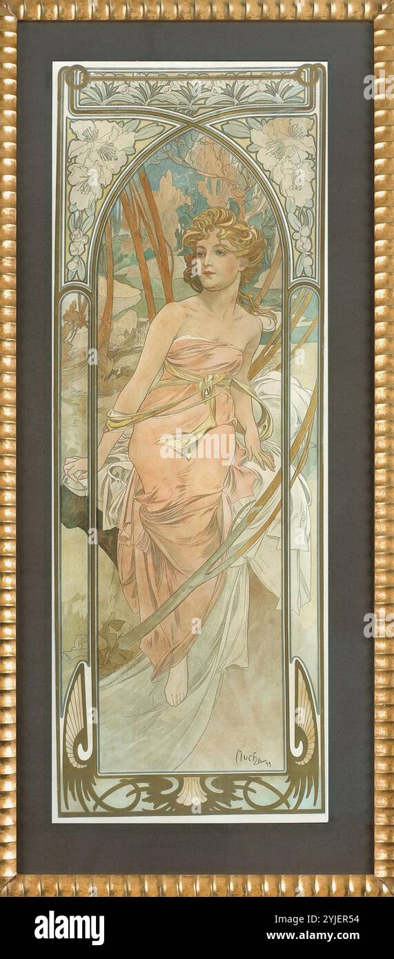 The Times of the Day: Morning Awakening. Museum: PRIVATE COLLECTION ...