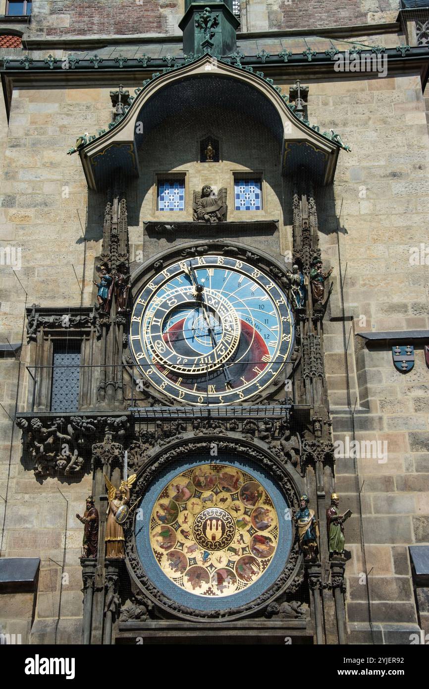 The Prague Astronomical Clock, also known as the Apostles' Clock or the ...