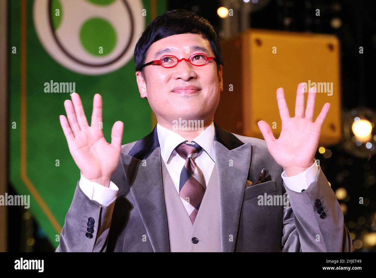 Tokyo, Japan. 14th Nov, 2024. Japanese comedy duo Nankai Candies member ...