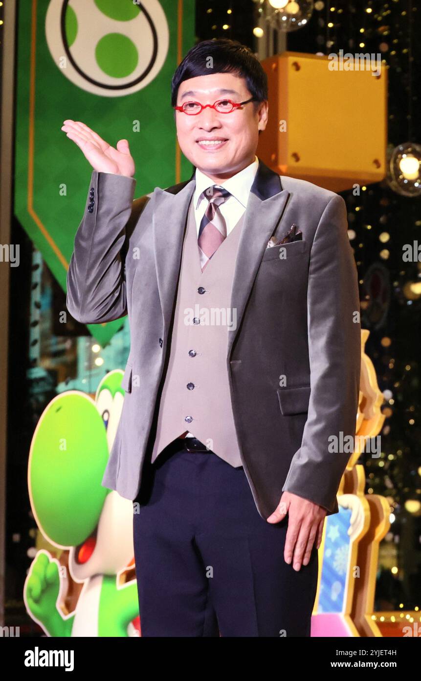 Tokyo, Japan. 14th Nov, 2024. Japanese comedy duo Nankai Candies member ...