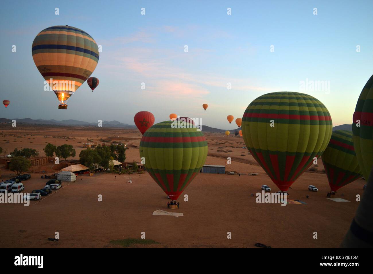 Hot air balloon morocco hi-res stock photography and images - Alamy