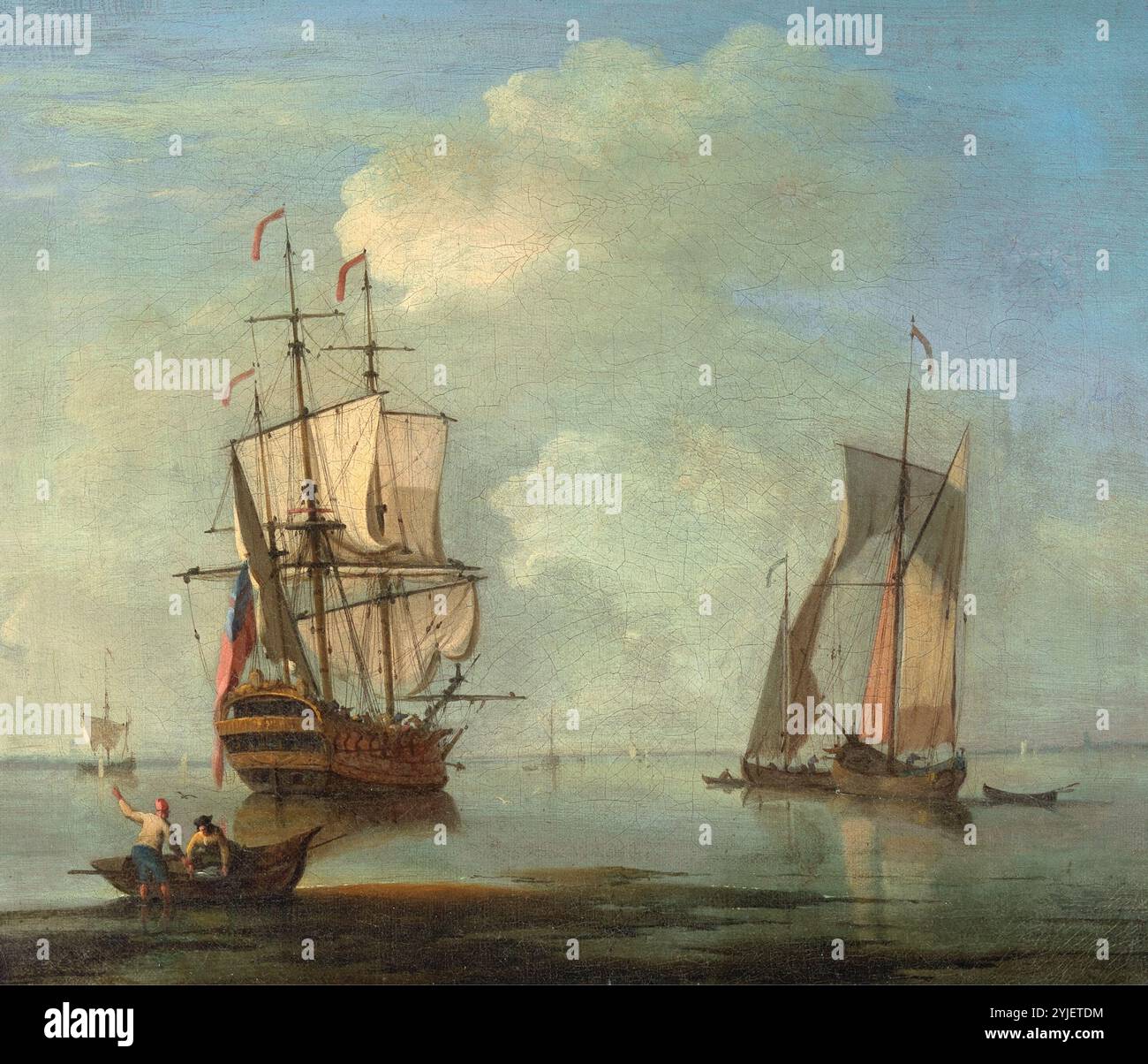 Sailing ships 18th century hi-res stock photography and images - Alamy