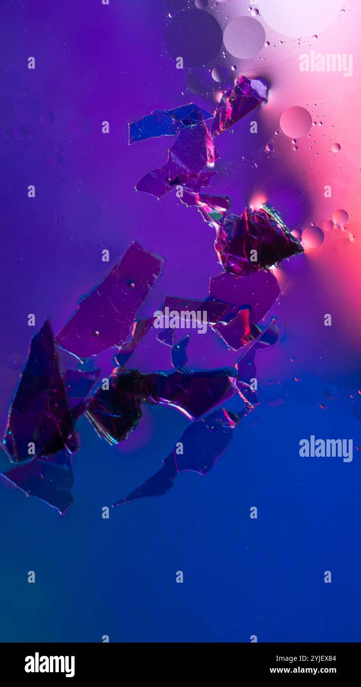 Abstract fluid particles graphic background hi-res stock photography ...