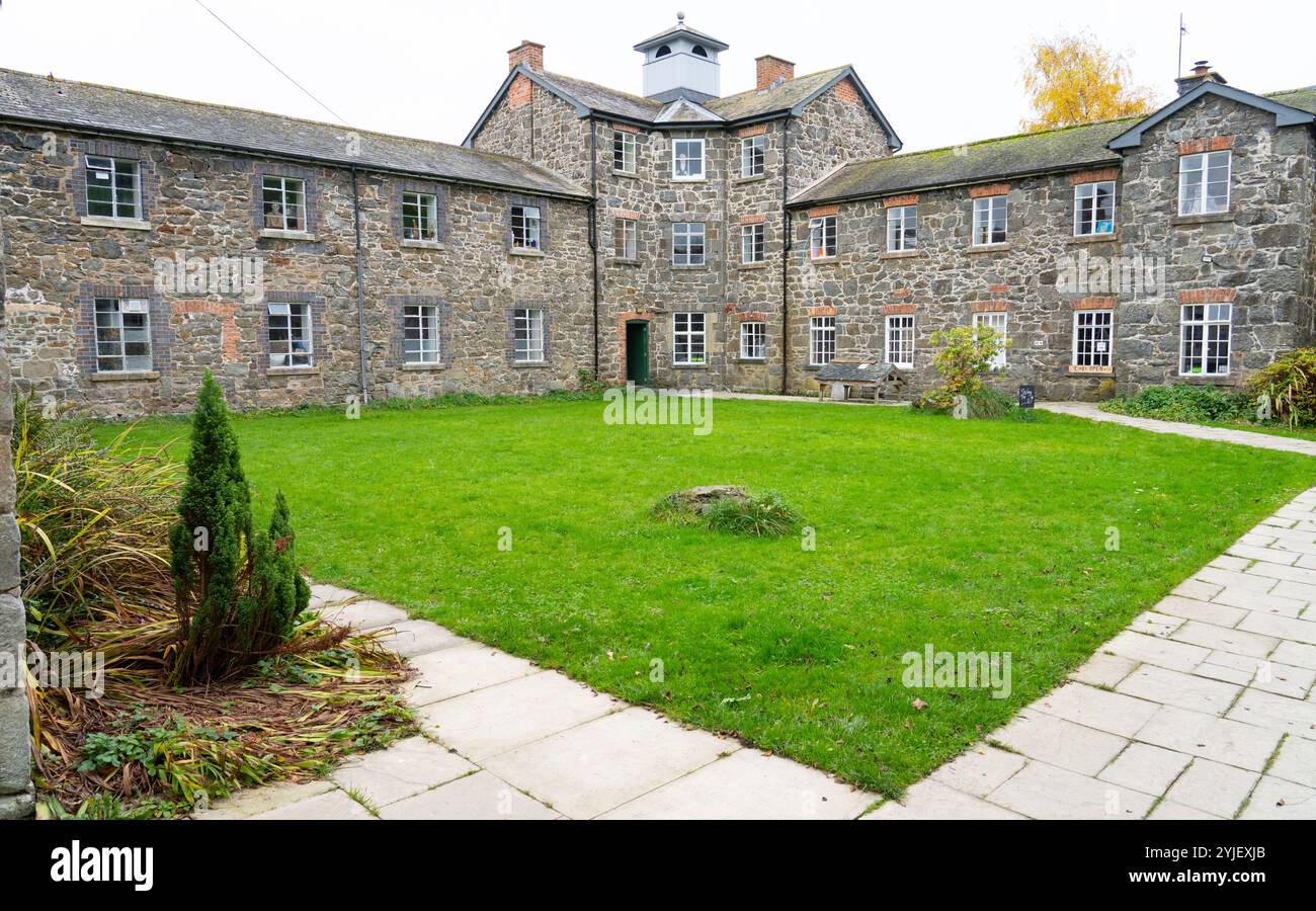 Llanfyllin Workhouse (Y Dolydd) Powys, North Wales. Built around 1840 ...