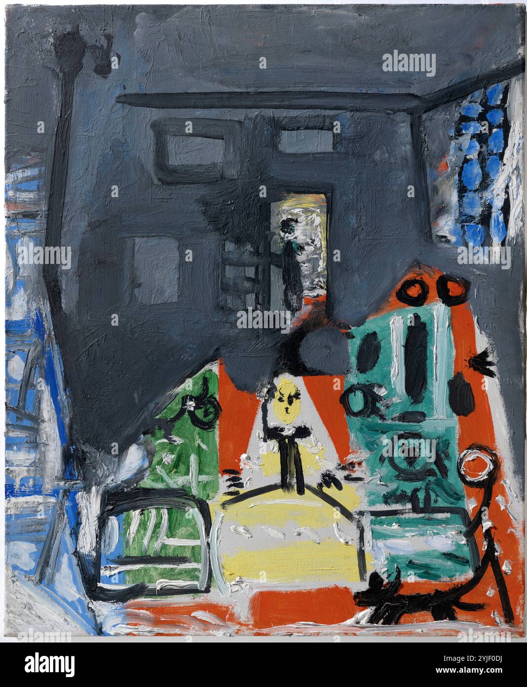 Pablo Picasso / 'Las Meninas', 1957, Oil on canvas, 46 x 38 cm, MPB 70. ...