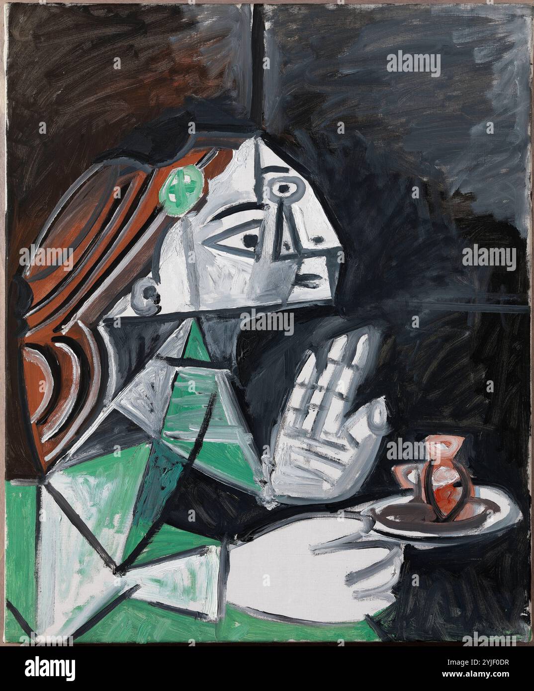 Pablo Picasso / 'Las Meninas (María Agustina Sarmiento)', 1957, Oil on ...
