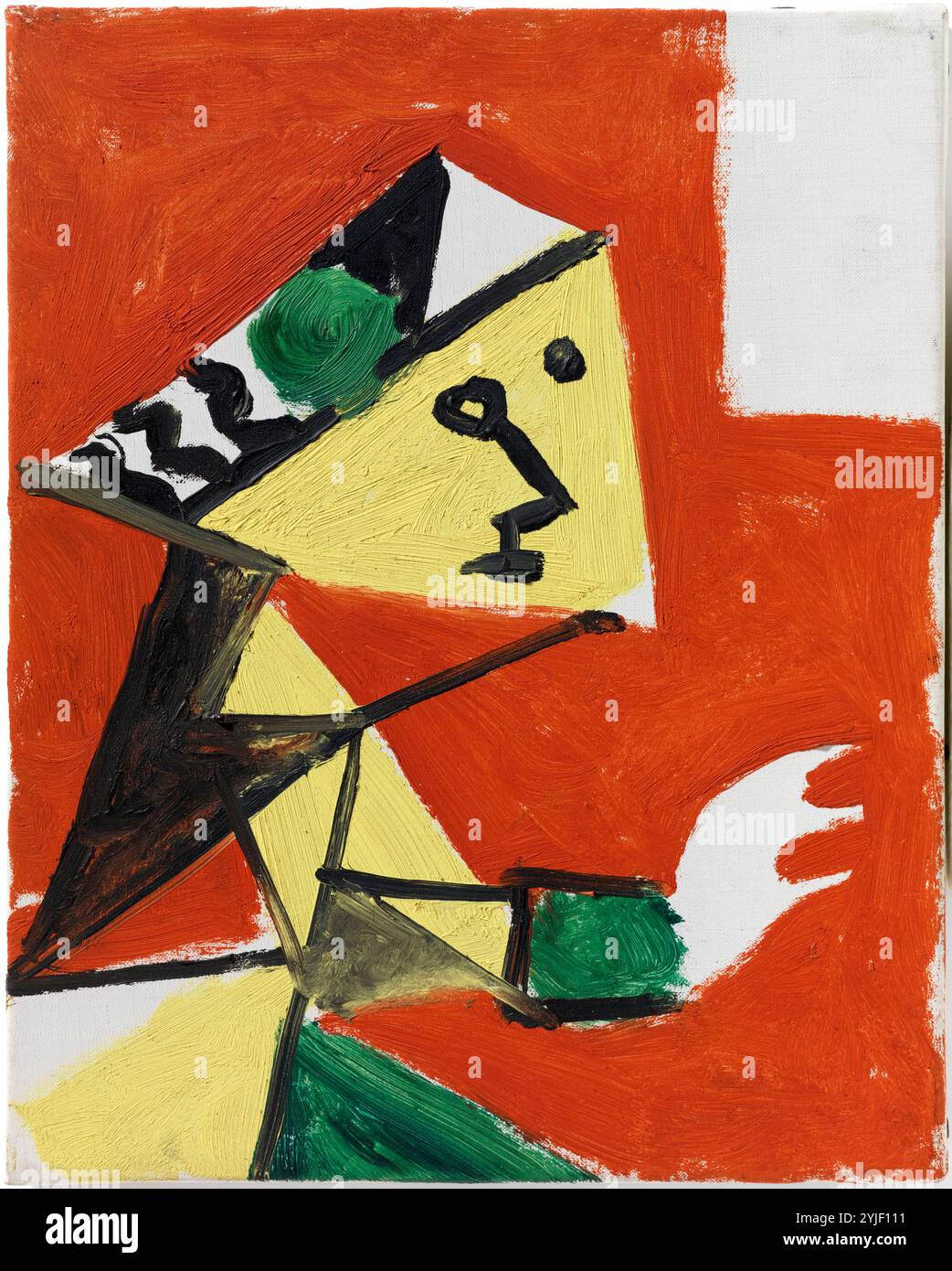 Pablo Picasso / 'Las Meninas (María Agustina Sarmiento)', 1957, Oil on ...