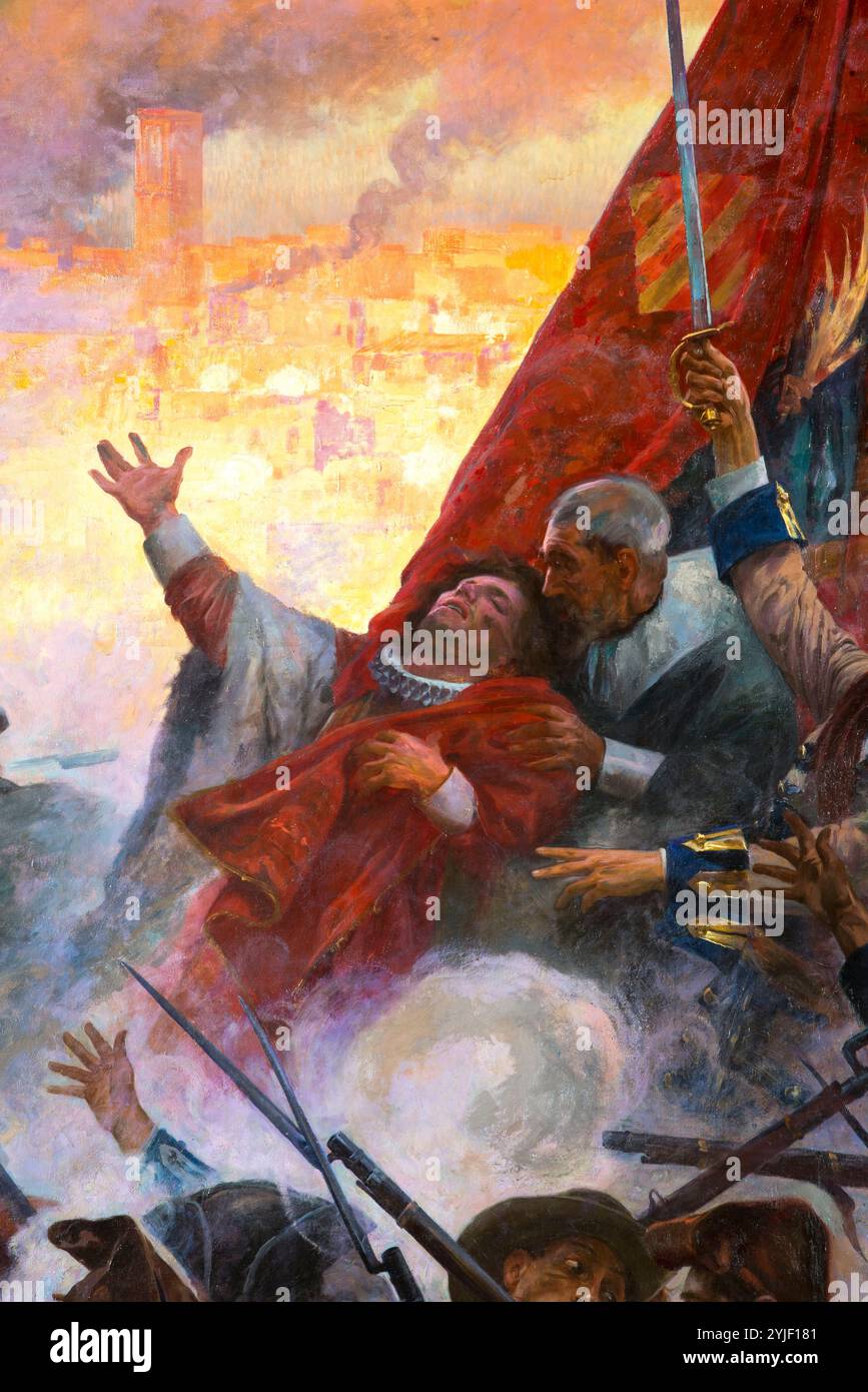 Once de setiembre. Siglo XVIII. Author: ANTONIO ESTRUCH Stock Photo - Alamy