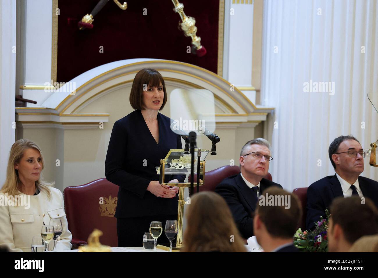 Chancellor of the Exchequer Rachel Reeves delivers her first Mansion ...