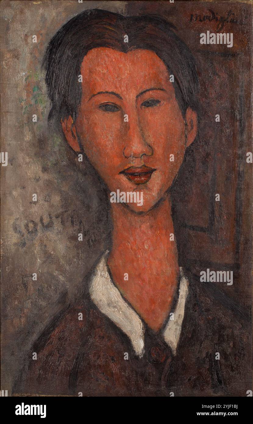 Portrait of Chaïm Soutine (1893-1943). Museum: PRIVATE COLLECTION Stock ...