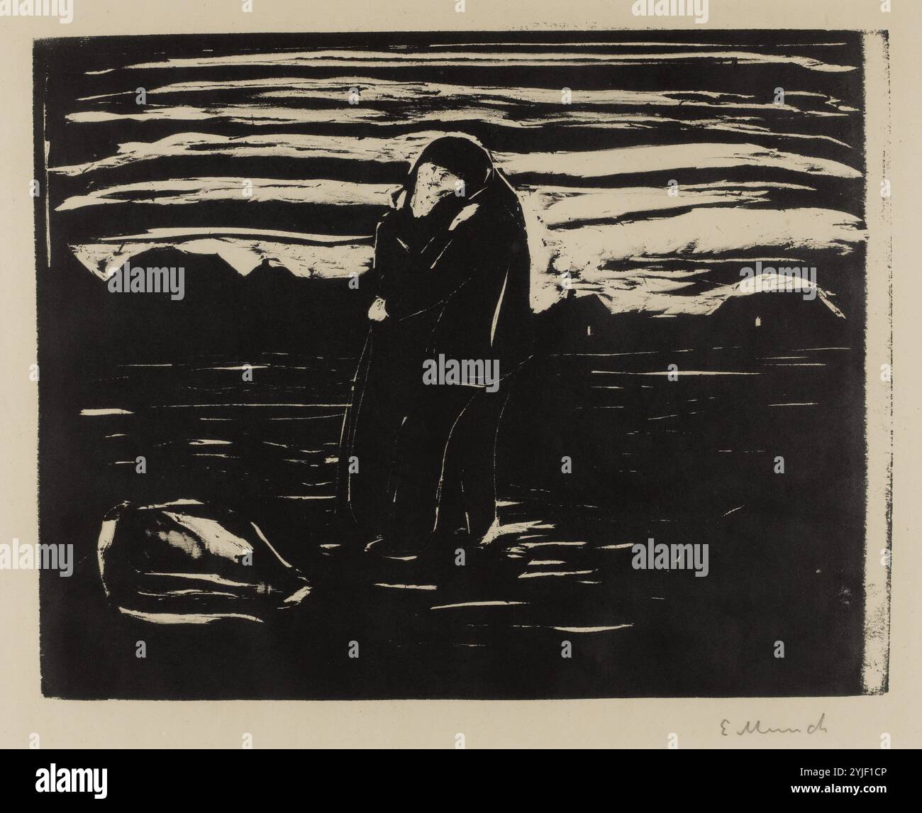 Kiss in the Field. Museum: PRIVATE COLLECTION. Author: EDVARD MUNCH ...