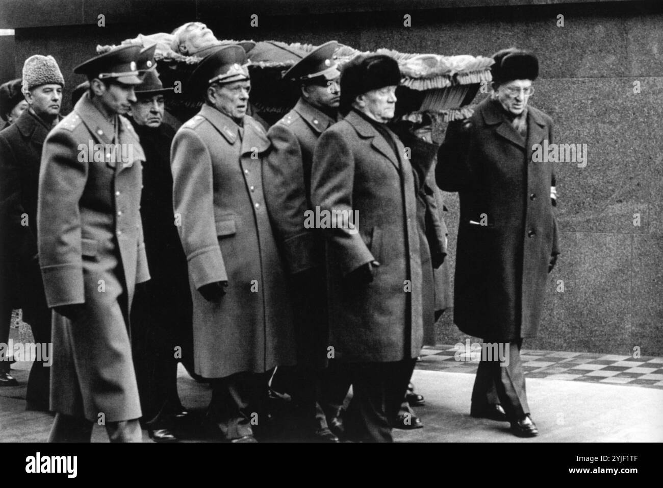 The funeral of konstantin chernenko hi-res stock photography and images ...