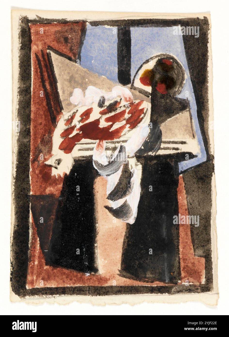 Pablo Picasso / 'Coq Sur Le Piano Devant Le Fenetre', 1920. Museum ...