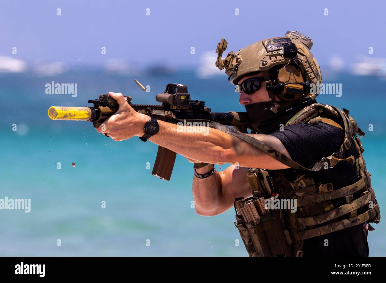 U.S. Army Special Forces, from 7th Special Forces Group, perform an ...