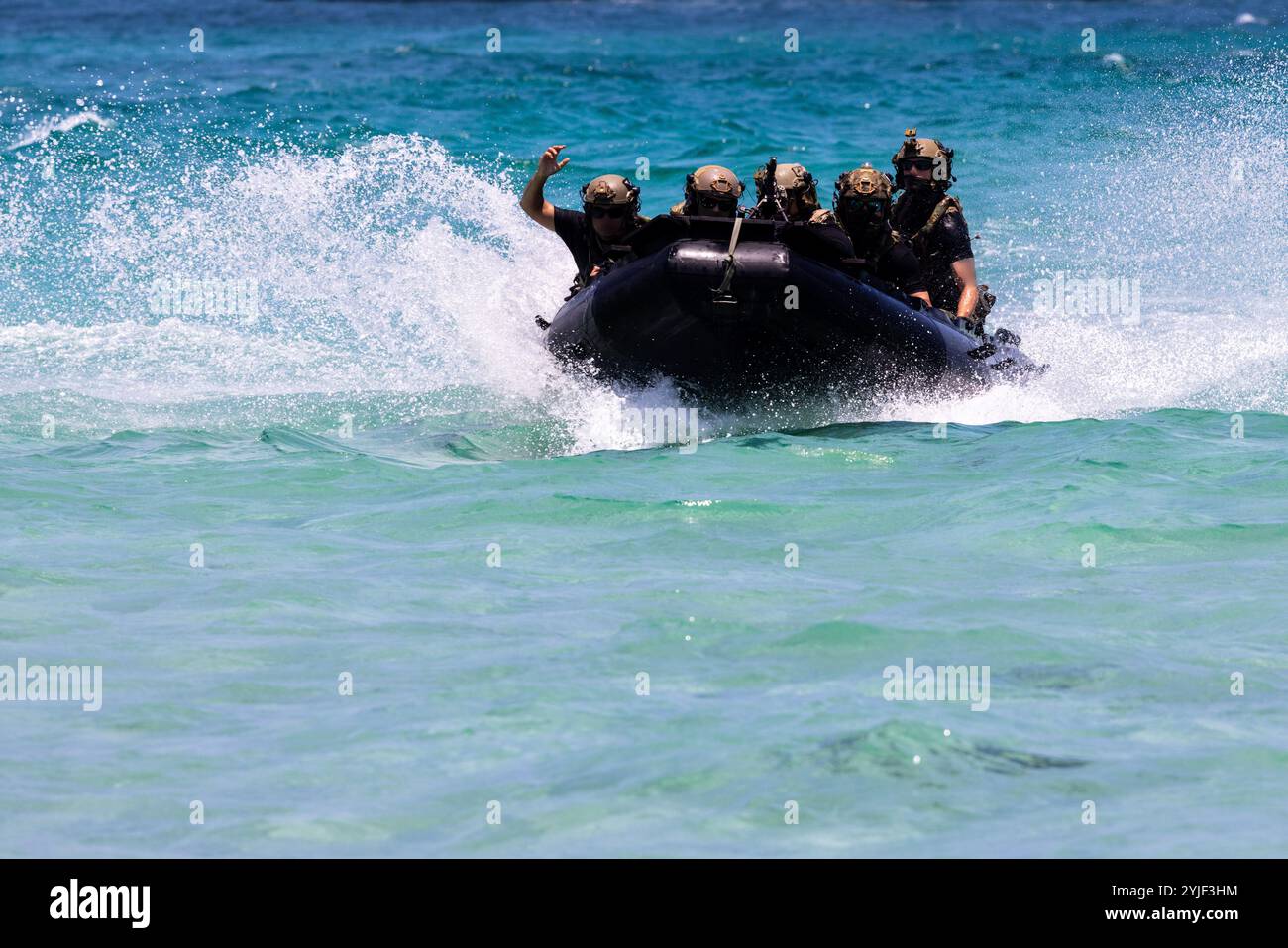 U.S. Army Special Forces, from 7th Special Forces Group, perform an ...