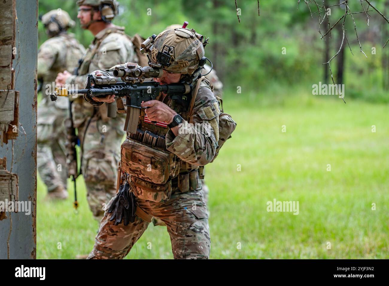 U.S. Air Force Staff Sgt. Lewis Drake, 23rd Security Forces Squadron ...