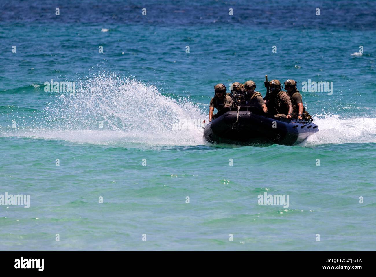 U.S. Army Special Forces, from 7th Special Forces Group, perform an ...