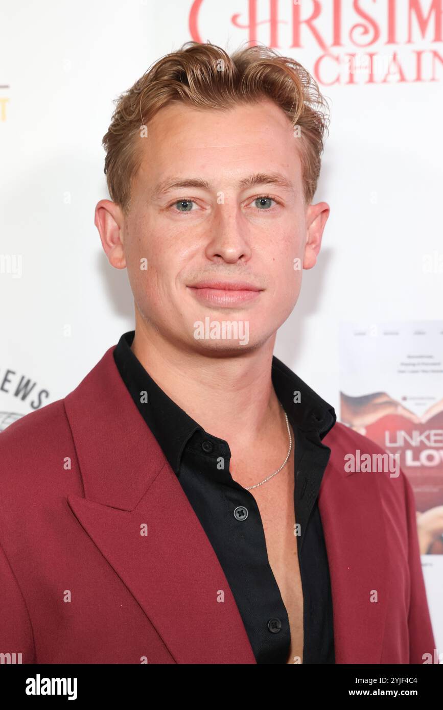 Beverly Hills, California, USA. 13th November, 2024. Actor Logan Coffey ...
